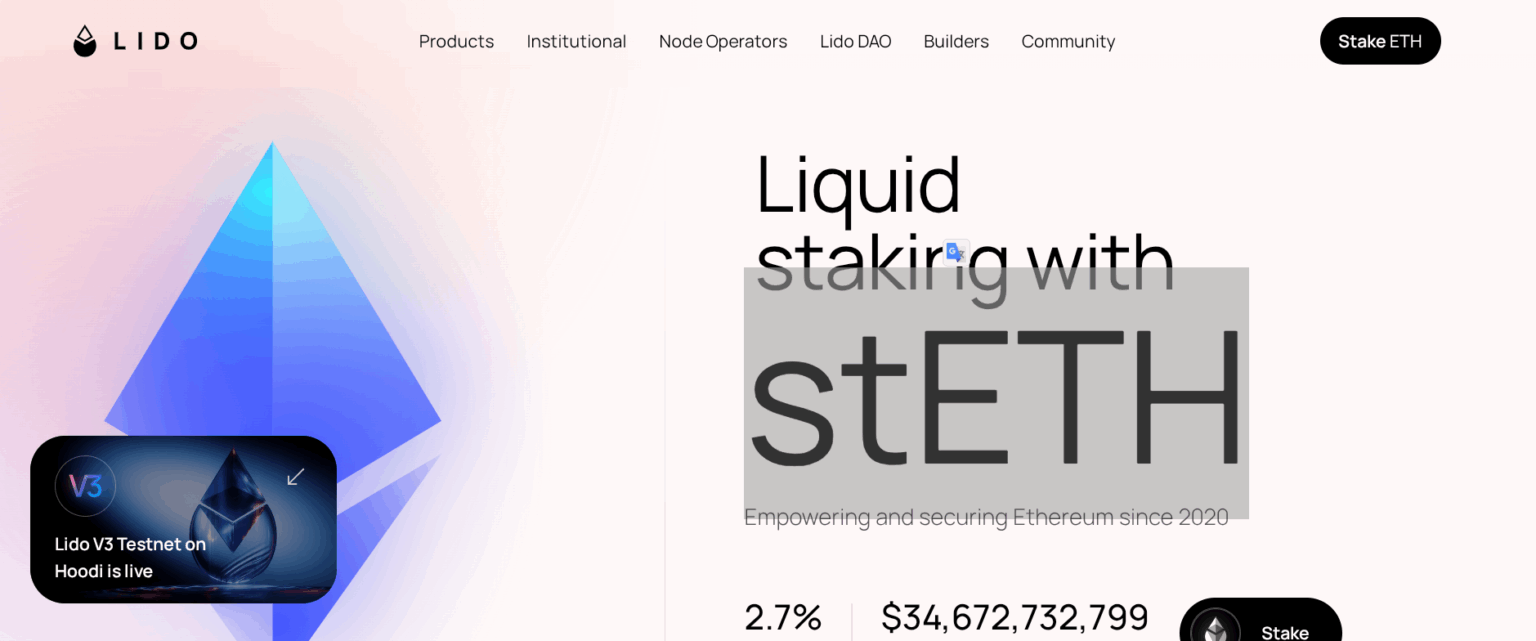 What Is Lido A Complete Guide to Liquid Staking ETH in 2025